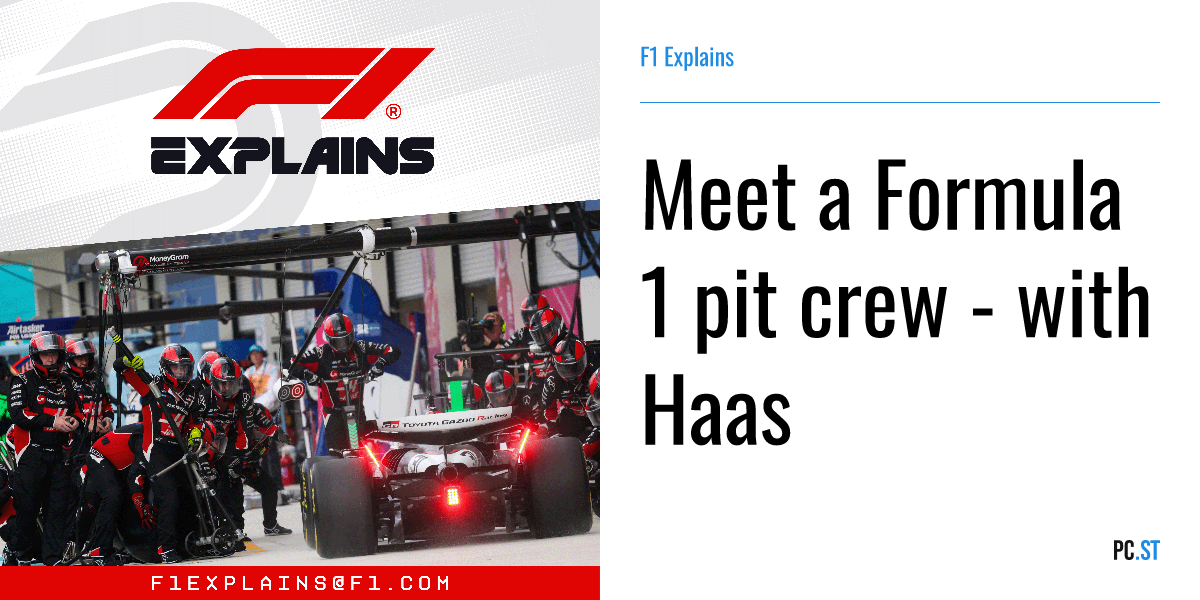 Meet a Formula 1 pit crew - with Haas – F1 Explains – PC.ST