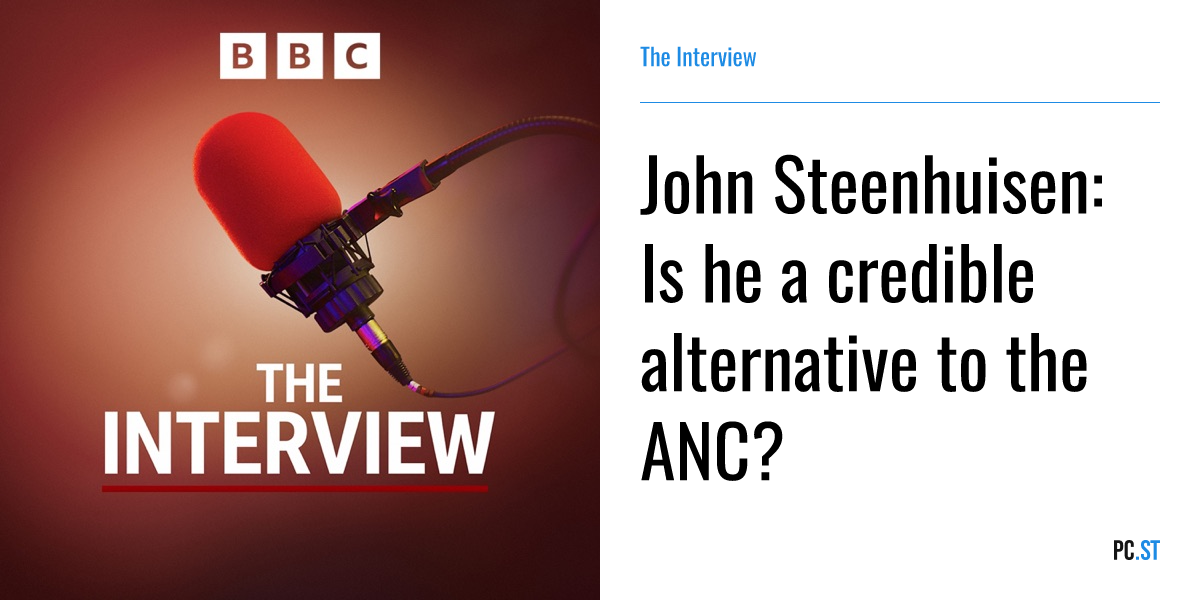 John Steenhuisen: Is he a credible alternative to the ANC? – HARDtalk – PC.ST